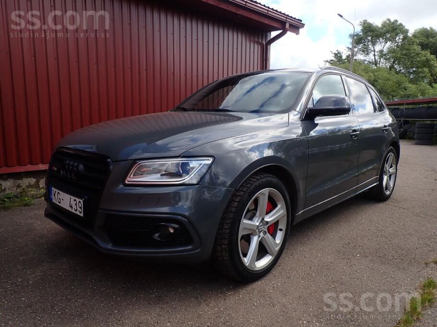Pelēks Audi Q5 2015 Liepāja, ar dzinēja tilpumu 3.00 L un nobraukumu 306 tūkst. km par 15950 €, foto 5 vietnē AUTOMOTO.COM.LV