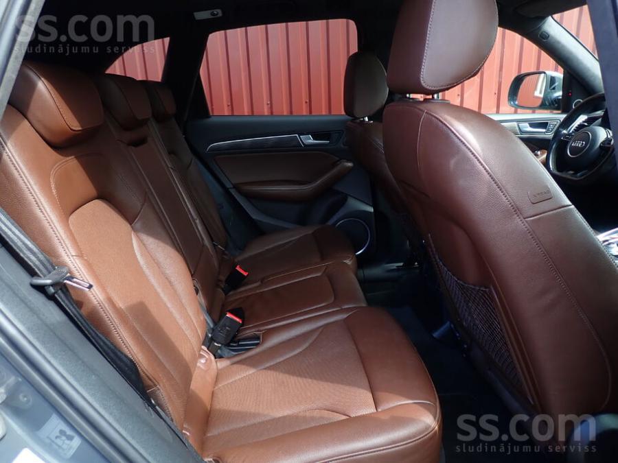 Pelēks Audi Q5 2015 Liepāja, ar dzinēja tilpumu 3.00 L un nobraukumu 306 tūkst. km par 15950 €, foto 6 vietnē AUTOMOTO.COM.LV