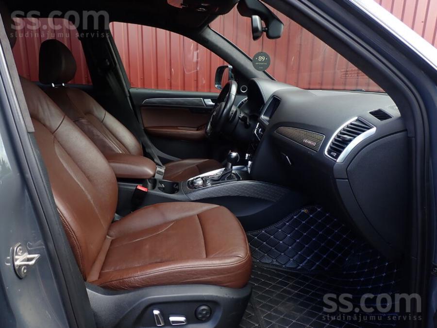 Pelēks Audi Q5 2015 Liepāja, ar dzinēja tilpumu 3.00 L un nobraukumu 306 tūkst. km par 15950 €, foto 7 vietnē AUTOMOTO.COM.LV