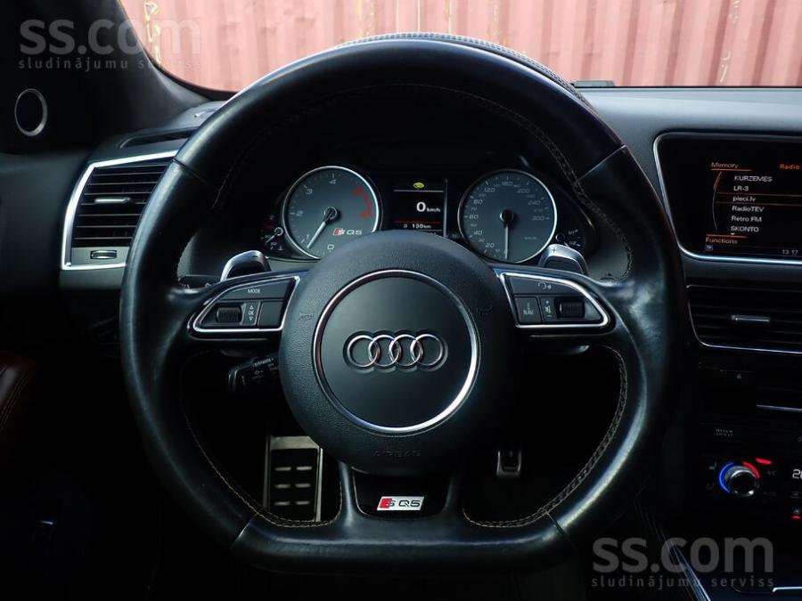 Pelēks Audi Q5 2015 Liepāja, ar dzinēja tilpumu 3.00 L un nobraukumu 306 tūkst. km par 15950 €, foto 9 vietnē AUTOMOTO.COM.LV