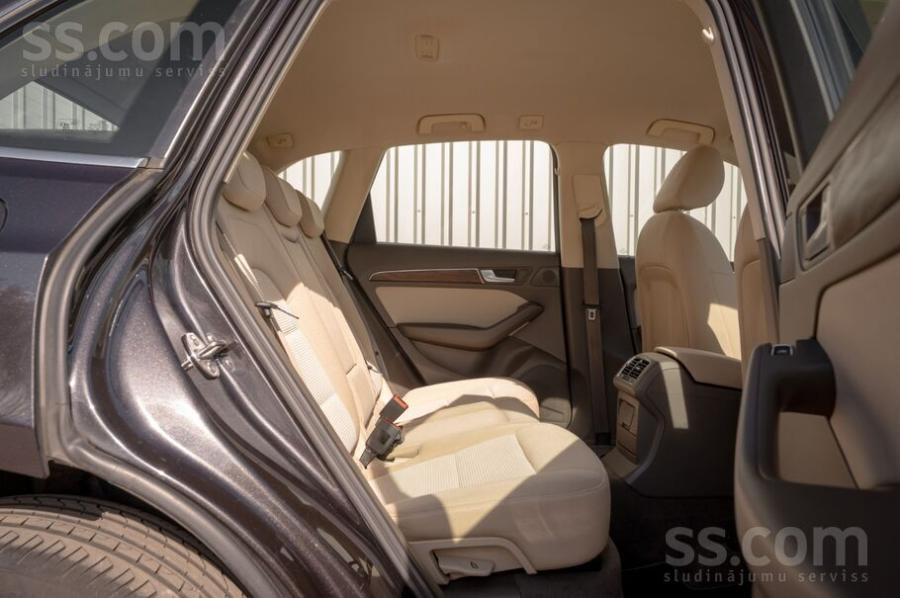 Grey Audi Q5 2015 in Tukums, with an engine capacity of 3.00 L and mileage of 211 thousand km for 13950 €, photo 21 on AUTOMOTO.COM.LV