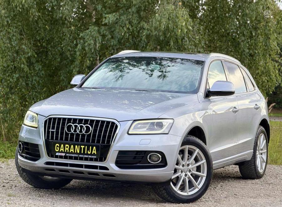 Grey Audi Q5 2015 in Siauliai, with an engine capacity of 1.97 L and mileage of 256 thousand km for 14999 €, photo 3 on AUTOMOTO.COM.LV