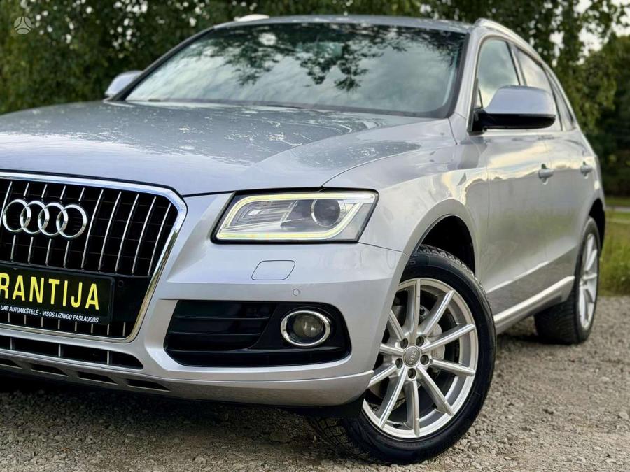 Grey Audi Q5 2015 in Siauliai, with an engine capacity of 1.97 L and mileage of 256 thousand km for 14999 €, photo 19 on AUTOMOTO.COM.LV