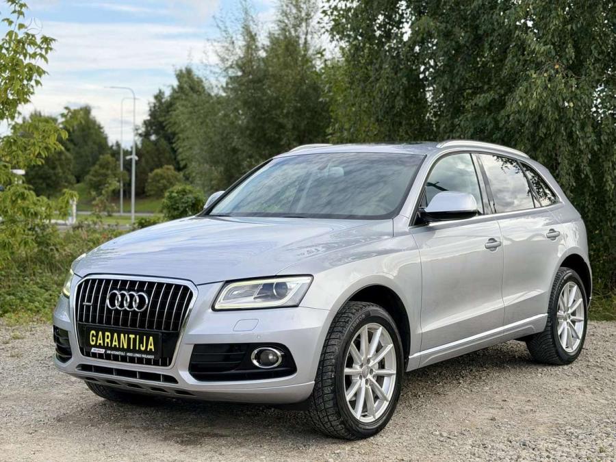 Grey Audi Q5 2015 in Siauliai, with an engine capacity of 1.97 L and mileage of 256 thousand km for 14999 €, photo 22 on AUTOMOTO.COM.LV