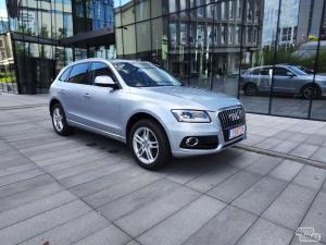 Grey Audi Q5 2015 in Vilnius, with an engine capacity of 2.00 L and mileage of 197 thousand km for 11350 €, photo  on AUTOMOTO.COM.LV