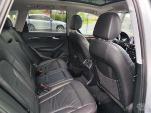 Grey Audi Q5 2015 in Vilnius, with an engine capacity of 2.00 L and mileage of 197 thousand km for 11350 €, photo 16 on AUTOMOTO.COM.LV