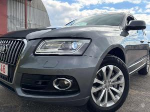 Grey Audi Q5 2015 in Utena, with an engine capacity of 3.00 L and mileage of 193 thousand km for 13500 €, photo  on AUTOMOTO.COM.LV