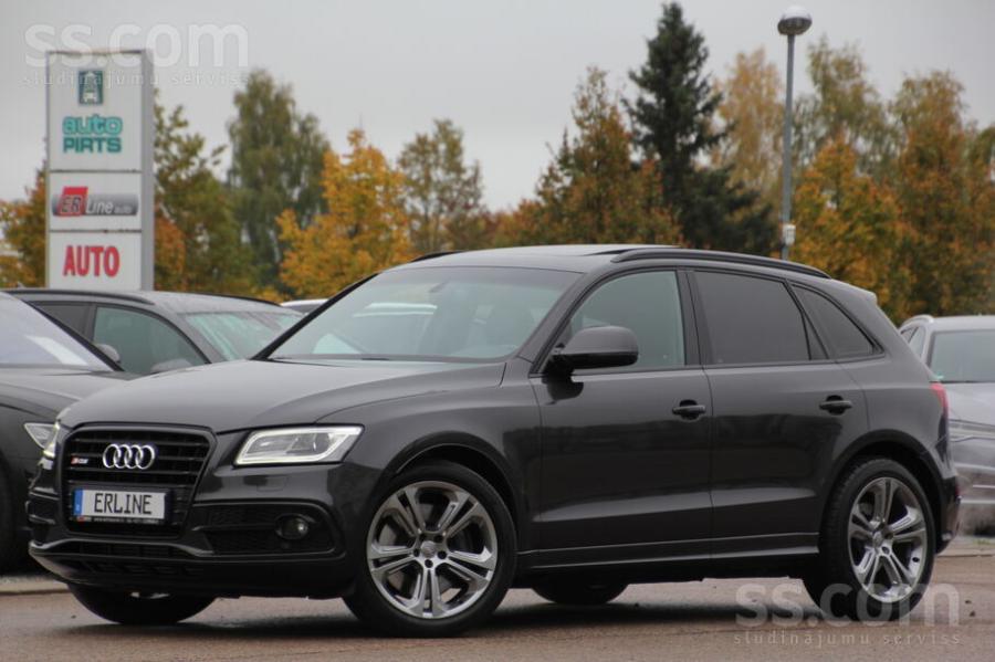 Pelēks Audi Q5 2015 Tukums, ar dzinēja tilpumu 3.00 L un nobraukumu 263 tūkst. km par 13500 €, foto 1 vietnē AUTOMOTO.COM.LV