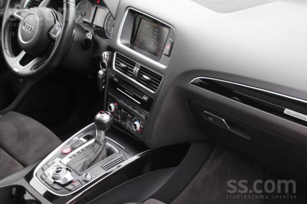 Grey Audi Q5 2015 in Tukums, with an engine capacity of 3.00 L and mileage of 263 thousand km for 13500 €, photo 9 on AUTOMOTO.COM.LV