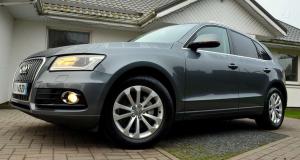 Grey Audi Q5 2016 in Kaunas, with an engine capacity of 2.00 L and mileage of 231 thousand km for 14900 €, photo 5 on AUTOMOTO.COM.LV