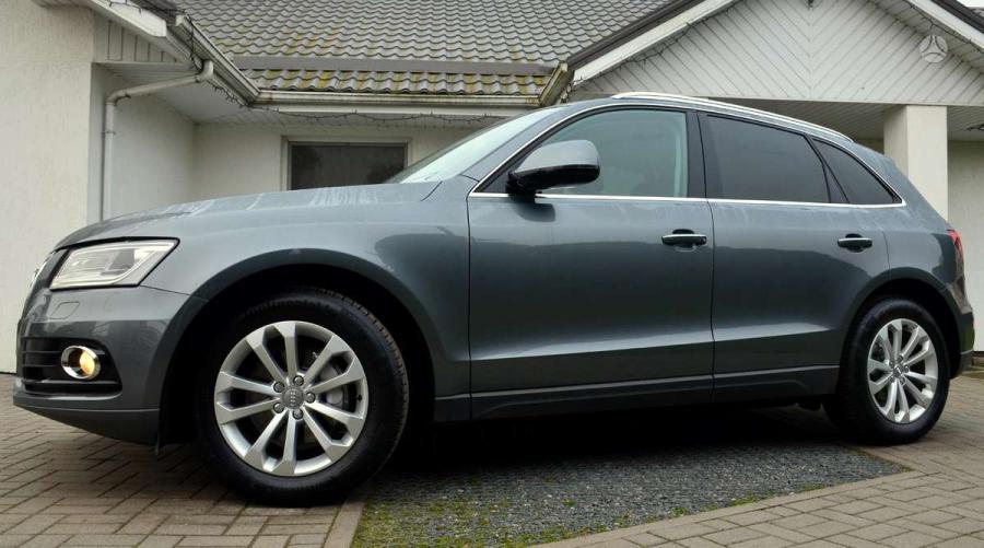 Grey Audi Q5 2016 in Kaunas, with an engine capacity of 2.00 L and mileage of 231 thousand km for 14900 €, photo 8 on AUTOMOTO.COM.LV