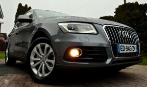 Grey Audi Q5 2016 in Kaunas, with an engine capacity of 2.00 L and mileage of 231 thousand km for 14900 €, photo 16 on AUTOMOTO.COM.LV