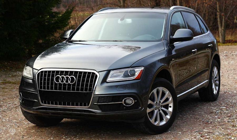 Grey Audi Q5 2016 in Kretinga, with an engine capacity of 1.98 L and mileage of 169 thousand km for 15999 €, photo 4 on AUTOMOTO.COM.LV