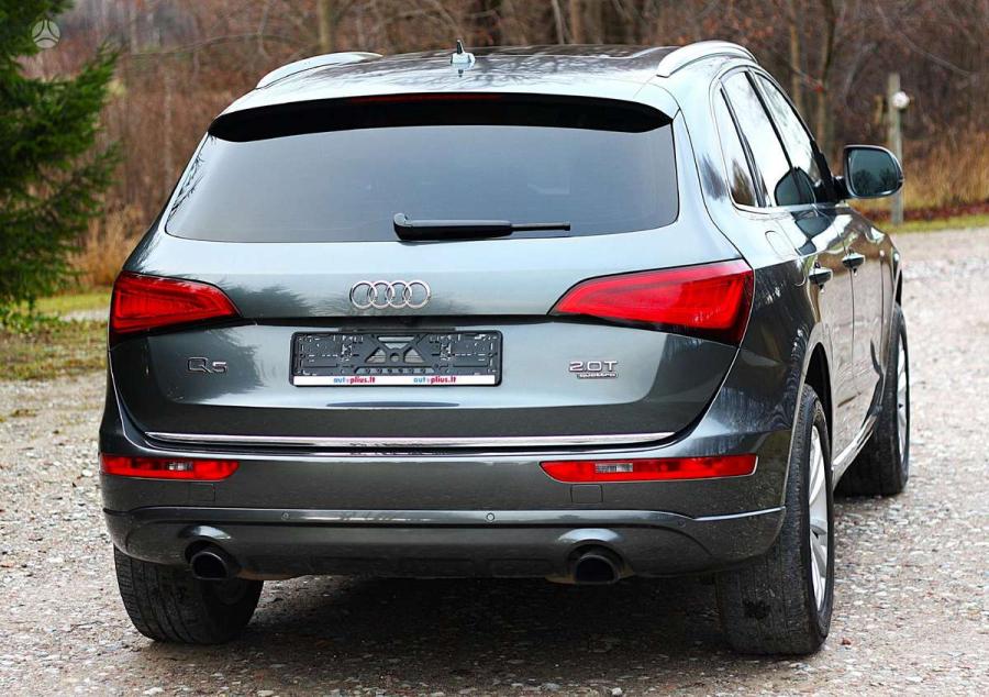 Grey Audi Q5 2016 in Kretinga, with an engine capacity of 1.98 L and mileage of 169 thousand km for 15999 €, photo 10 on AUTOMOTO.COM.LV