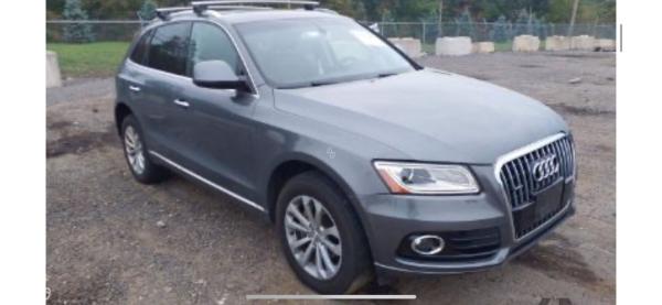 Grey Audi Q5 2016 in Vilnius, with an engine capacity of 2.00 L and mileage of 139 thousand km for 8200 €, photo 1 on AUTOMOTO.COM.LV