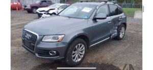Grey Audi Q5 2016 in Vilnius, with an engine capacity of 2.00 L and mileage of 139 thousand km for 8200 €, photo 2 on AUTOMOTO.COM.LV