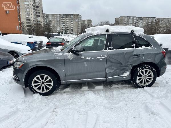 Grey Audi Q5 2016 in Vilnius, with an engine capacity of 2.00 L and mileage of 224 thousand km for 7500 €, photo 3 on AUTOMOTO.COM.LV