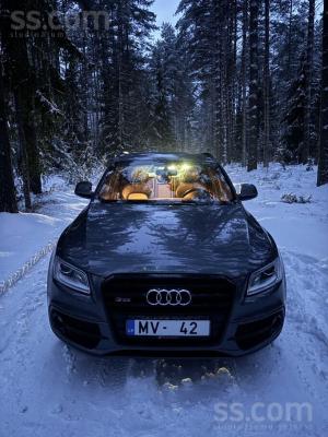 Grey Audi Q5 2016 in Ogre, with an engine capacity of 3.00 L and mileage of 252 thousand km for 17390 €, photo 2 on AUTOMOTO.COM.LV