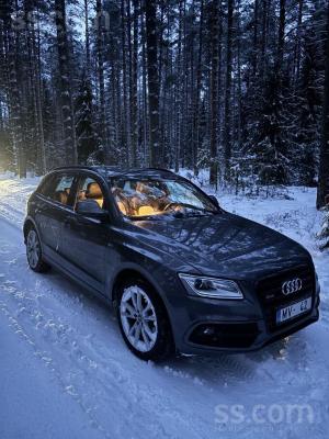 Grey Audi Q5 2016 in Ogre, with an engine capacity of 3.00 L and mileage of 252 thousand km for 17390 €, photo 3 on AUTOMOTO.COM.LV