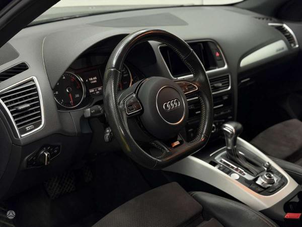 Pelēks Audi Q5 2016 Viļņa, ar dzinēja tilpumu 2.00 L un nobraukumu 208 tūkst. km par 16450 €, foto 9 vietnē AUTOMOTO.COM.LV