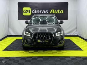 Grey Audi Q5 2016 in Vilnius, with an engine capacity of 2.00 L and mileage of 208 thousand km for 15990 €, photo 7 on AUTOMOTO.COM.LV