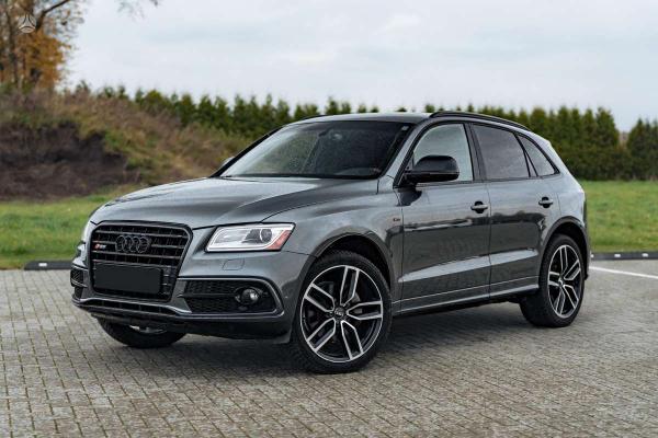Pelēks Audi Q5 2016 Klaipėda, ar dzinēja tilpumu 3.00 L un nobraukumu 174 tūkst. km par 15999 €, foto 1 vietnē AUTOMOTO.COM.LV