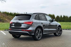 Grey Audi Q5 2016 in Klaipeda, with an engine capacity of 3.00 L and mileage of 174 thousand km for 15999 €, photo 16 on AUTOMOTO.COM.LV