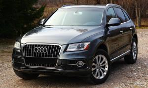 Grey Audi Q5 2016 in Petrikaiciai, with an engine capacity of 2.00 L and mileage of 169 thousand km for 15999 €, photo  on AUTOMOTO.COM.LV