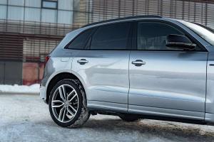 Grey Audi Q5 2016 in Klaipeda, with an engine capacity of 3.00 L and mileage of 77 thousand km for 16500 €, photo 9 on AUTOMOTO.COM.LV