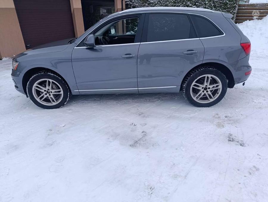 Grey Audi Q5 2016 in Plunge, with an engine capacity of 1.98 L and mileage of 197 thousand km for 8900 €, photo 2 on AUTOMOTO.COM.LV
