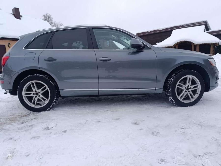 Grey Audi Q5 2016 in Plunge, with an engine capacity of 1.98 L and mileage of 197 thousand km for 8900 €, photo 5 on AUTOMOTO.COM.LV