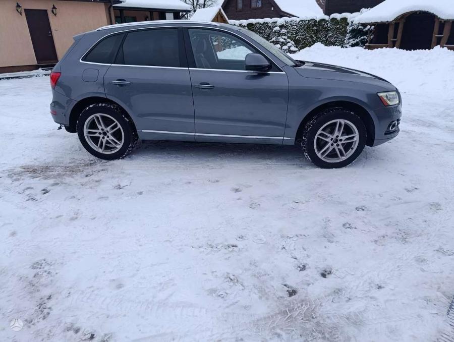 Grey Audi Q5 2016 in Plunge, with an engine capacity of 1.98 L and mileage of 197 thousand km for 8900 €, photo 7 on AUTOMOTO.COM.LV