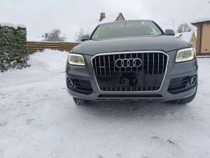 Grey Audi Q5 2016 in Plunge, with an engine capacity of 1.98 L and mileage of 197 thousand km for 8900 €, photo 8 on AUTOMOTO.COM.LV