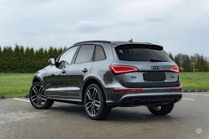 Grey Audi Q5 2016 in Klaipeda, with an engine capacity of 3.00 L and mileage of 174 thousand km for 15999 €, photo 18 on AUTOMOTO.COM.LV