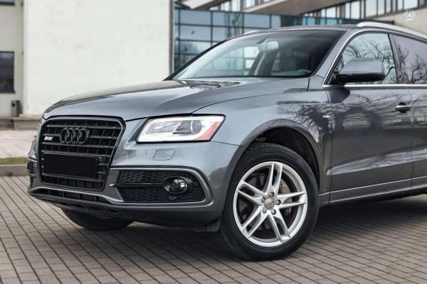 Grey Audi Q5 2016 in Klaipeda, with an engine capacity of 3.00 L and mileage of 84 thousand km for 14999 €, photo 2 on AUTOMOTO.COM.LV