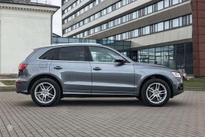 Grey Audi Q5 2016 in Klaipeda, with an engine capacity of 3.00 L and mileage of 84 thousand km for 14999 €, photo 11 on AUTOMOTO.COM.LV