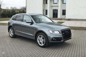 Grey Audi Q5 2016 in Klaipeda, with an engine capacity of 3.00 L and mileage of 84 thousand km for 14999 €, photo 13 on AUTOMOTO.COM.LV