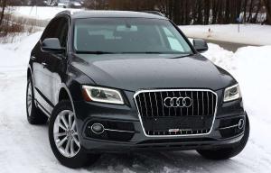 Pelēks Audi Q5 2016 Kretinga, ar dzinēja tilpumu 1.98 L un nobraukumu 169 tūkst. km par 15999 €, foto  vietnē AUTOMOTO.COM.LV