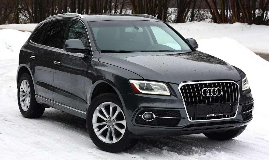 Grey Audi Q5 2016 in Kretinga, with an engine capacity of 1.98 L and mileage of 169 thousand km for 15999 €, photo 2 on AUTOMOTO.COM.LV