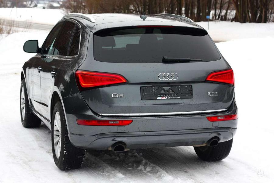 Grey Audi Q5 2016 in Kretinga, with an engine capacity of 1.98 L and mileage of 169 thousand km for 15999 €, photo 11 on AUTOMOTO.COM.LV
