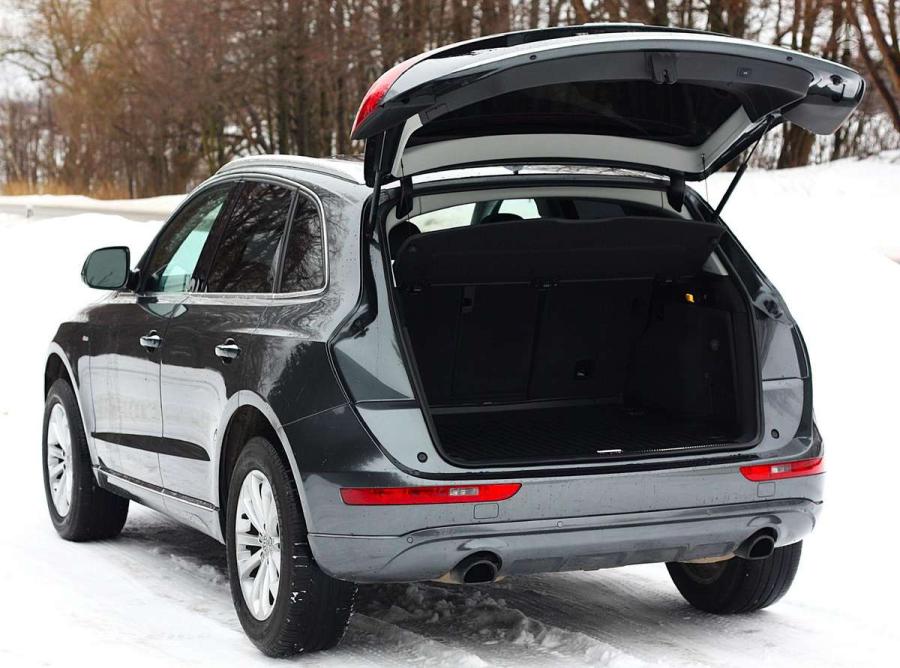 Grey Audi Q5 2016 in Kretinga, with an engine capacity of 1.98 L and mileage of 169 thousand km for 15999 €, photo 17 on AUTOMOTO.COM.LV