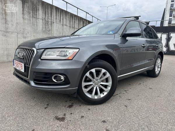 Grey Audi Q5 2016 in Vilnius, with an engine capacity of 2.00 L and mileage of 224 thousand km for 12800 €, photo 2 on AUTOMOTO.COM.LV
