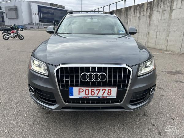Grey Audi Q5 2016 in Vilnius, with an engine capacity of 2.00 L and mileage of 224 thousand km for 12800 €, photo 7 on AUTOMOTO.COM.LV