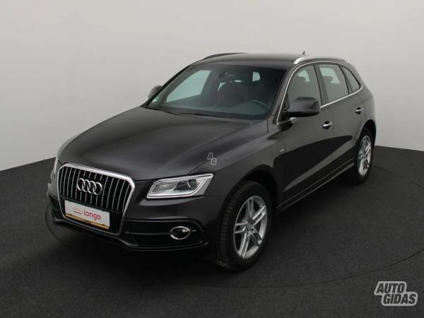 Pelēks Audi Q5 2016 Viļņa, ar dzinēja tilpumu 2.00 L un nobraukumu 156 tūkst. km par 17699 €, foto 1 vietnē AUTOMOTO.COM.LV