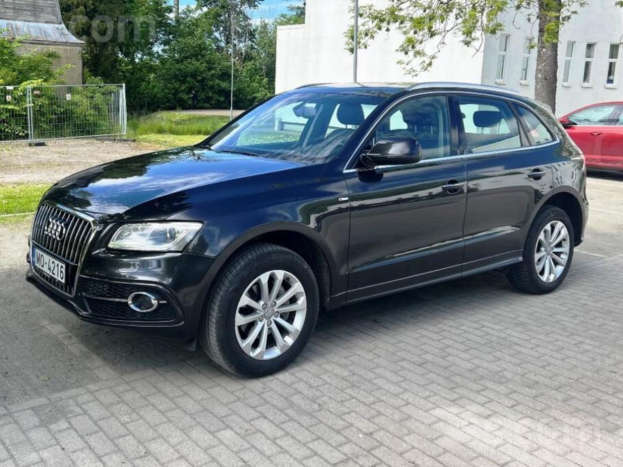 Grey Audi Q5 2016 in Riga, with an engine capacity of 2.00 L and mileage of 218 thousand km for 13500 €, photo 1 on AUTOMOTO.COM.LV