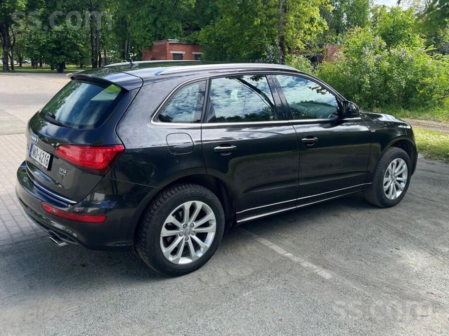 Grey Audi Q5 2016 in Riga, with an engine capacity of 2.00 L and mileage of 218 thousand km for 13500 €, photo 6 on AUTOMOTO.COM.LV