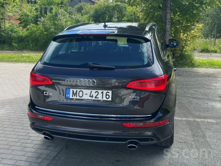 Grey Audi Q5 2016 in Riga, with an engine capacity of 2.00 L and mileage of 218 thousand km for 13500 €, photo 7 on AUTOMOTO.COM.LV