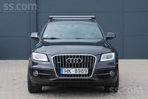 Grey Audi Q5 2016 in Saldus, with an engine capacity of 2.00 L and mileage of 160 thousand km for 14495 €, photo  on AUTOMOTO.COM.LV