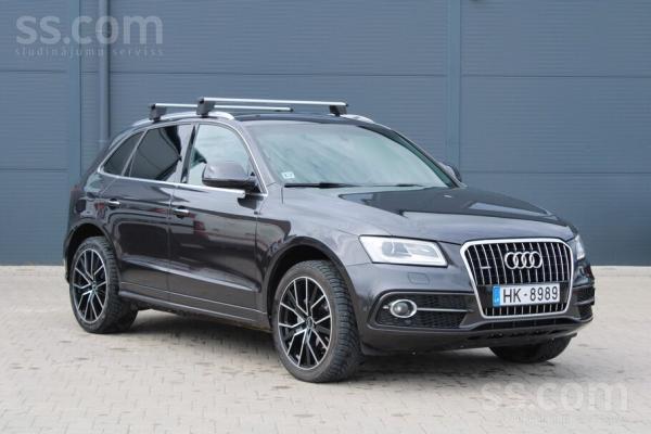 Grey Audi Q5 2016 in Saldus, with an engine capacity of 2.00 L and mileage of 160 thousand km for 14495 €, photo 2 on AUTOMOTO.COM.LV