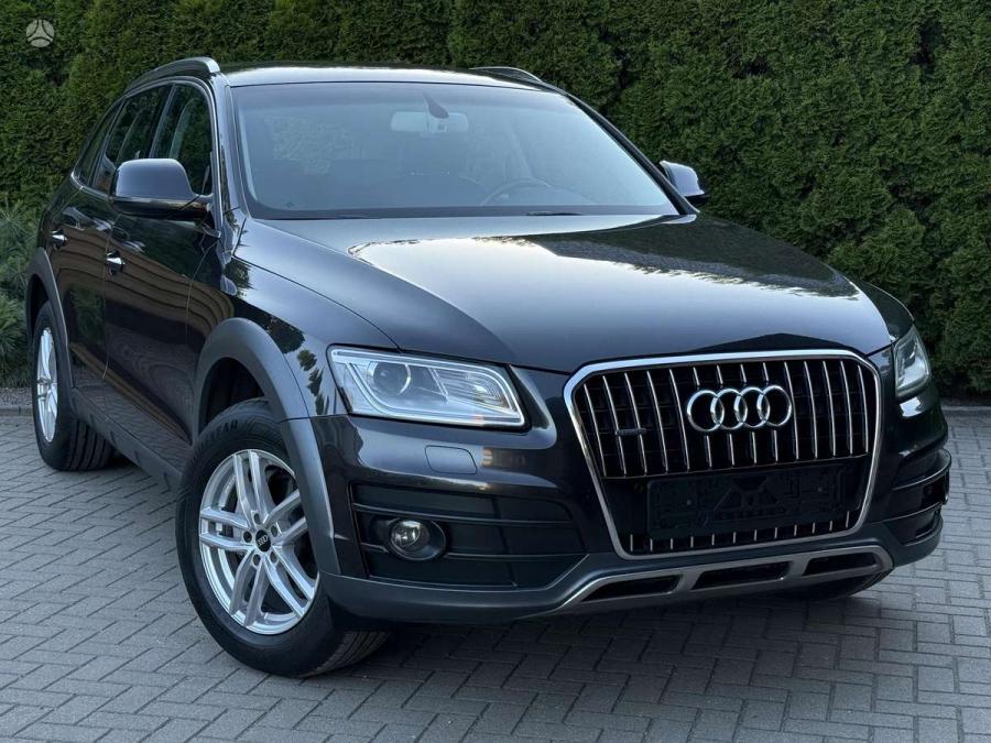 Grey Audi Q5 2016 in Jonava, with an engine capacity of 1.97 L and mileage of 246 thousand km for 13600 €, photo 5 on AUTOMOTO.COM.LV